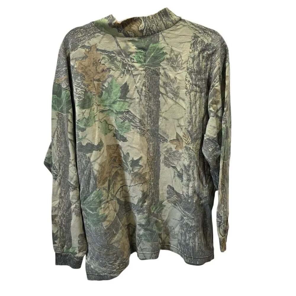 Duxbak | Shirts | Duxbak Realtree Camo Long Sleeve Shirt Large Hunting ...